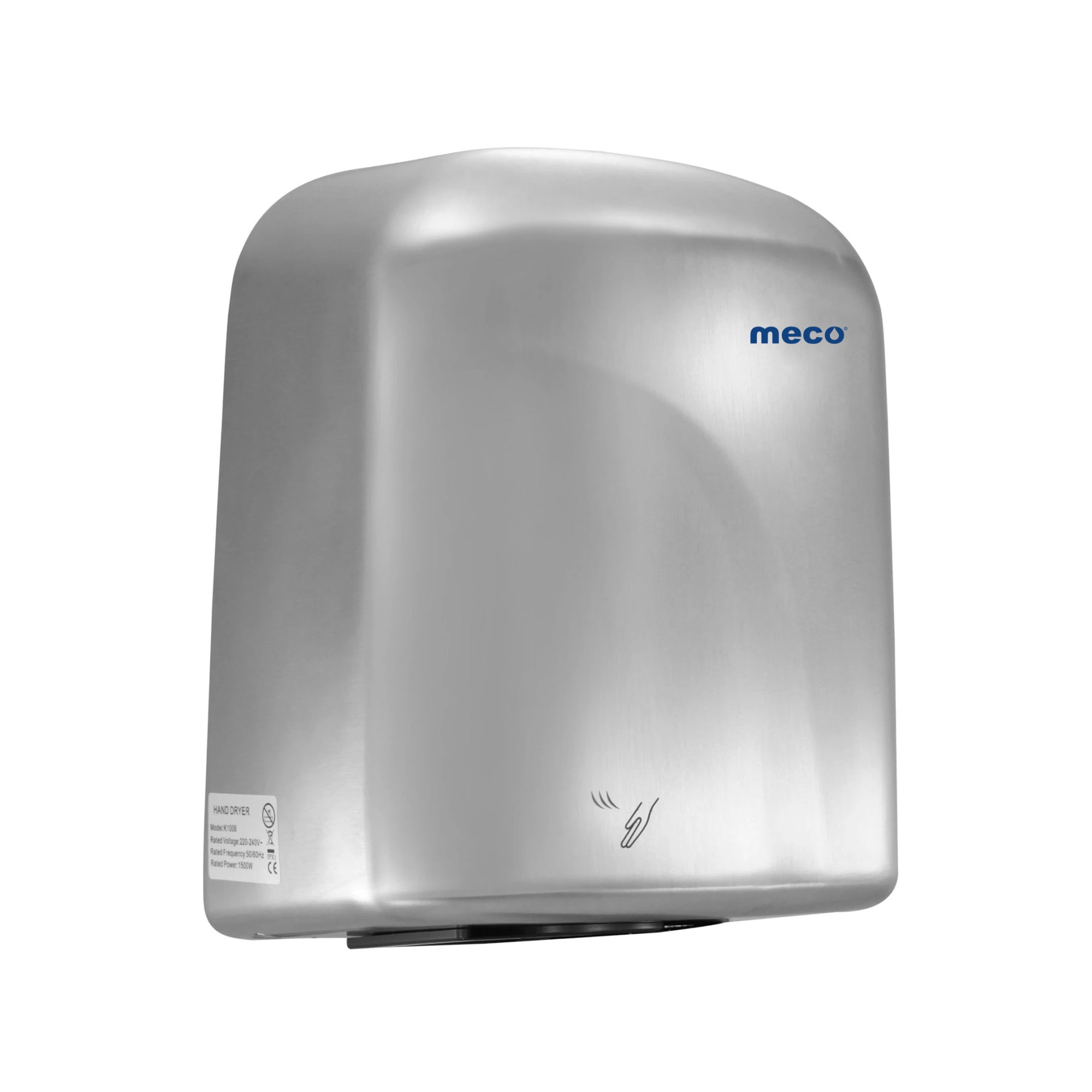 Uscator maini inox satinat Meco 1500W HDS6SA - eMAG.ro