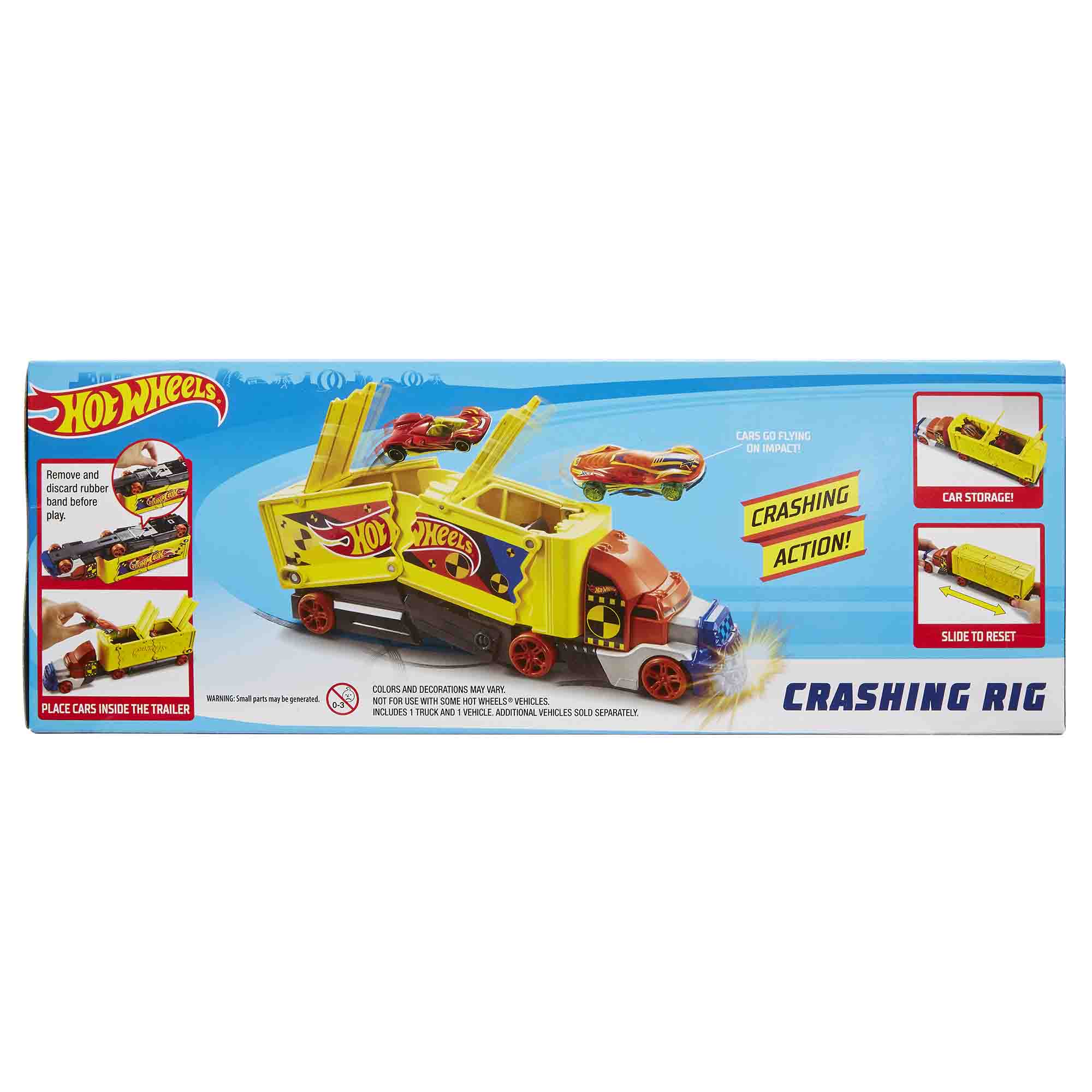 Set de joaca Hot Wheels - Crashing Rig - eMAG.ro