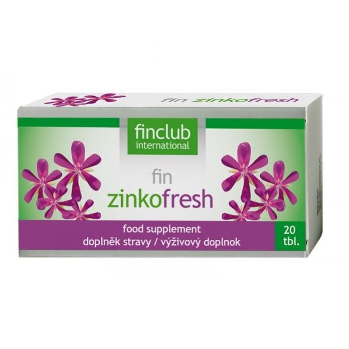 Supliment alimentar Fin club Fin Zinkofresh Complex de vitamina C, zinc ...