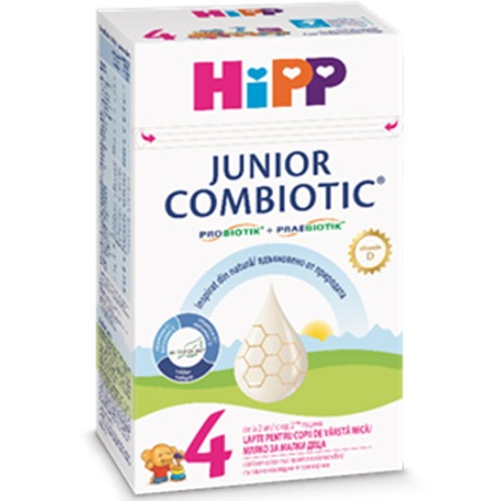 Lapte praf Hipp 4 Combiotic Junior, 500 g, de la 2 ani - eMAG.ro