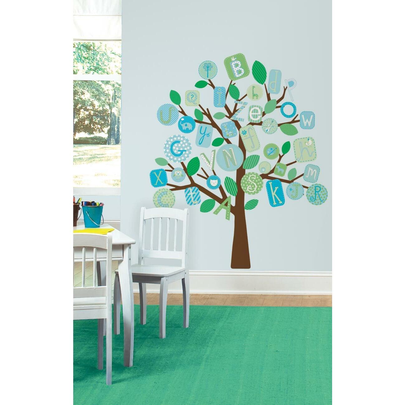 Sticker gigant ABC TREE | 139,7 x 134,62 cm - eMAG.ro