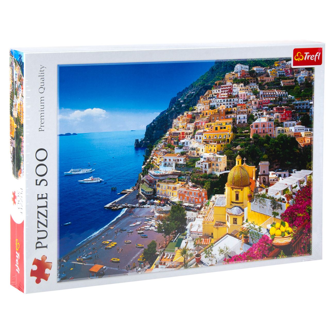Puzzle 500 darab, Positano Italy modell, 48x34 cm, tarka - eMAG.hu