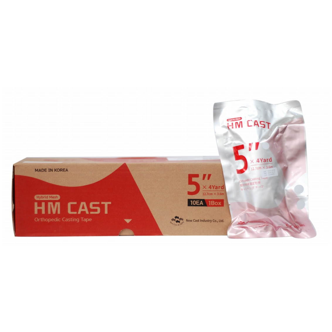 Fasa ortopedica de imobilizare Hm Cast, Cutie 10 buc. de 5" (12.7 cm x ...