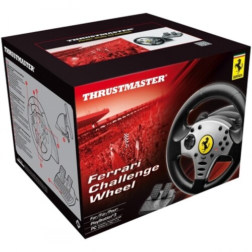 Volan Thrustmaster - FERRARI CHALLENGE RACING WHEEL (PC, PS3) - 4160525 ...