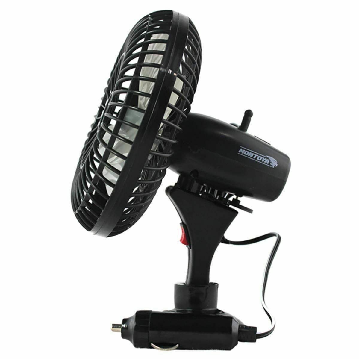 Mini ventilator auto cu ventuza 12V, 360 °, Montoya MT61010 - eMAG.ro