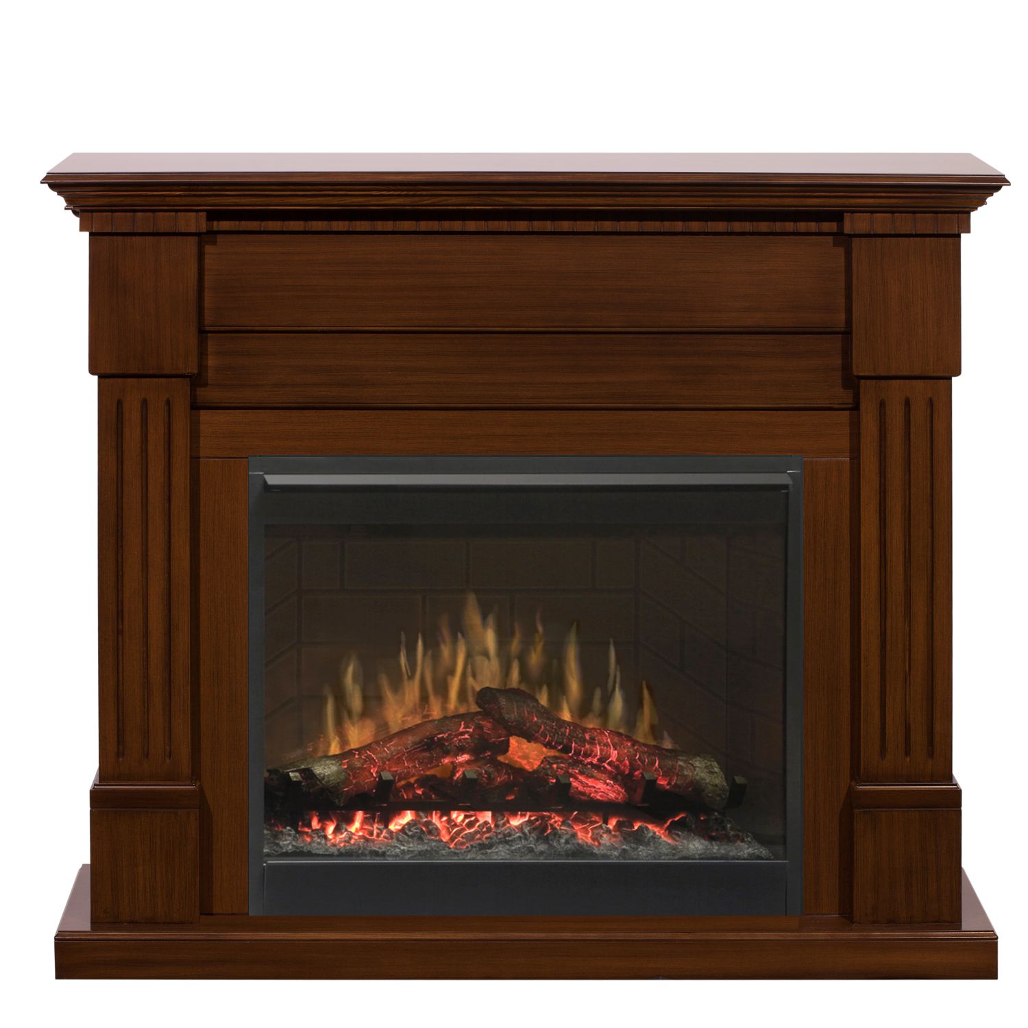 Semineu electric Essex Nuc - cu focar electric 3D Dimplex Optiflame ...