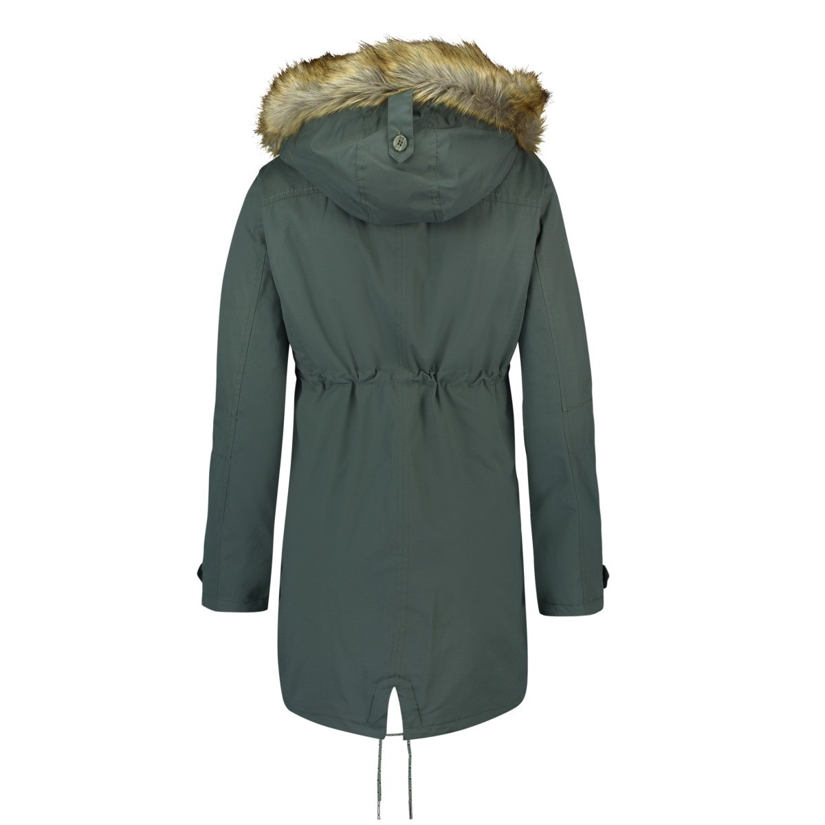 Geaca pentru gravide, Noppies, lunga, Malin, verde inchis, S EU - eMAG.ro