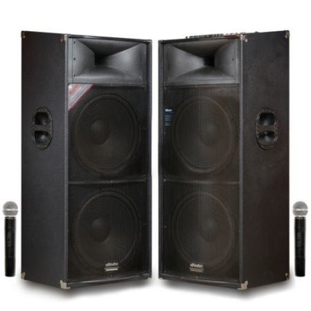 Set Boxe active profesionale, Vlliodor, Putere 920 W, 5 band graphic ...