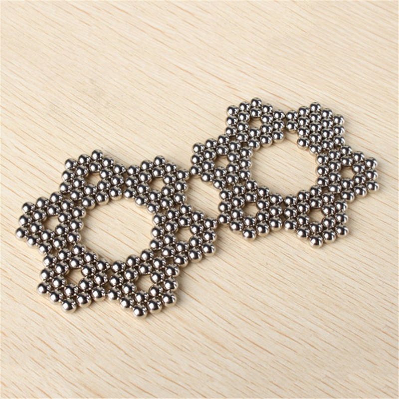 Bile Magnetice AntiStres Neocube, argintiu, 5 mm, 216 piese DARO® - eMAG.ro