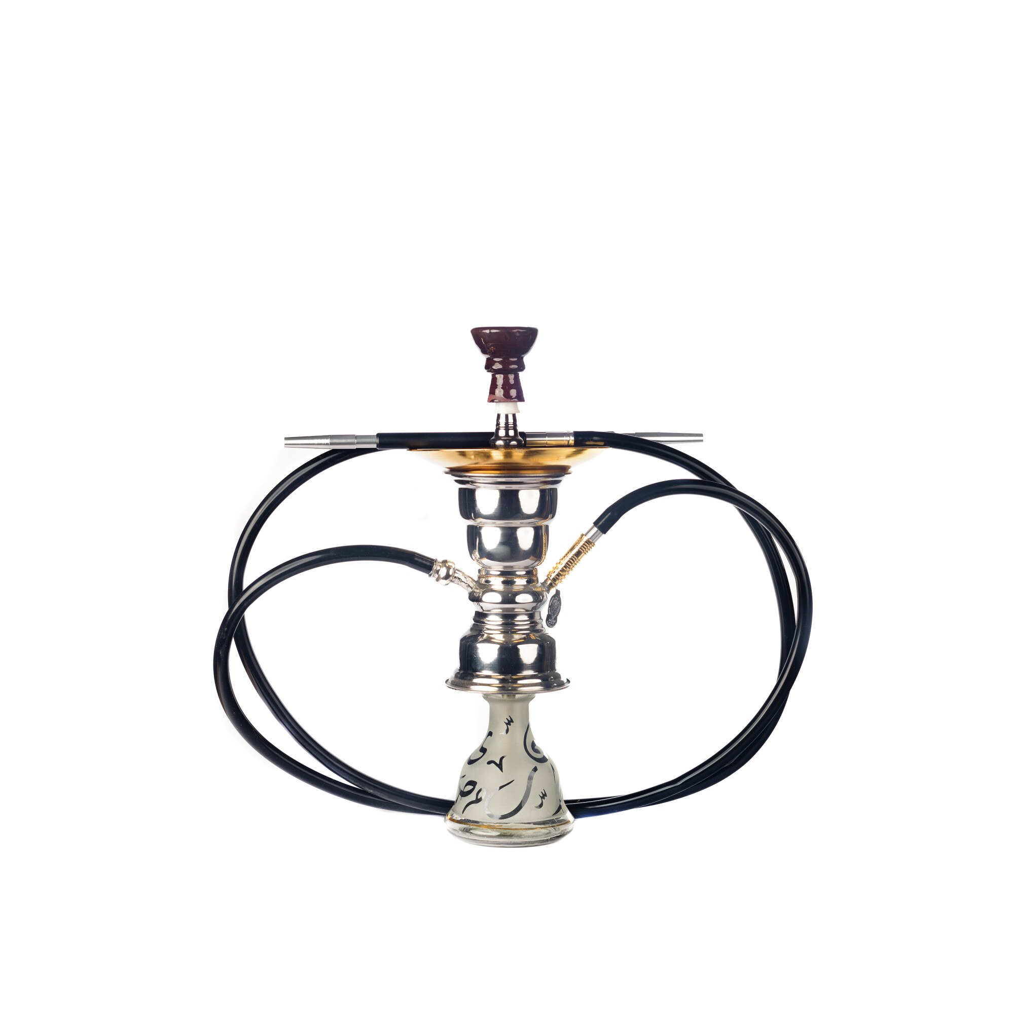 Narghilea Sandstone Silver Elkhawanky Sons,cu doua furtunuri din ... Narghilea Sandstone Silver Elkhawanky Sons,cu doua furtunuri din ...