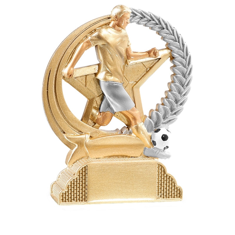 Set 3 Trofee Fotbal Personalizate, 13 cm - eMAG.ro