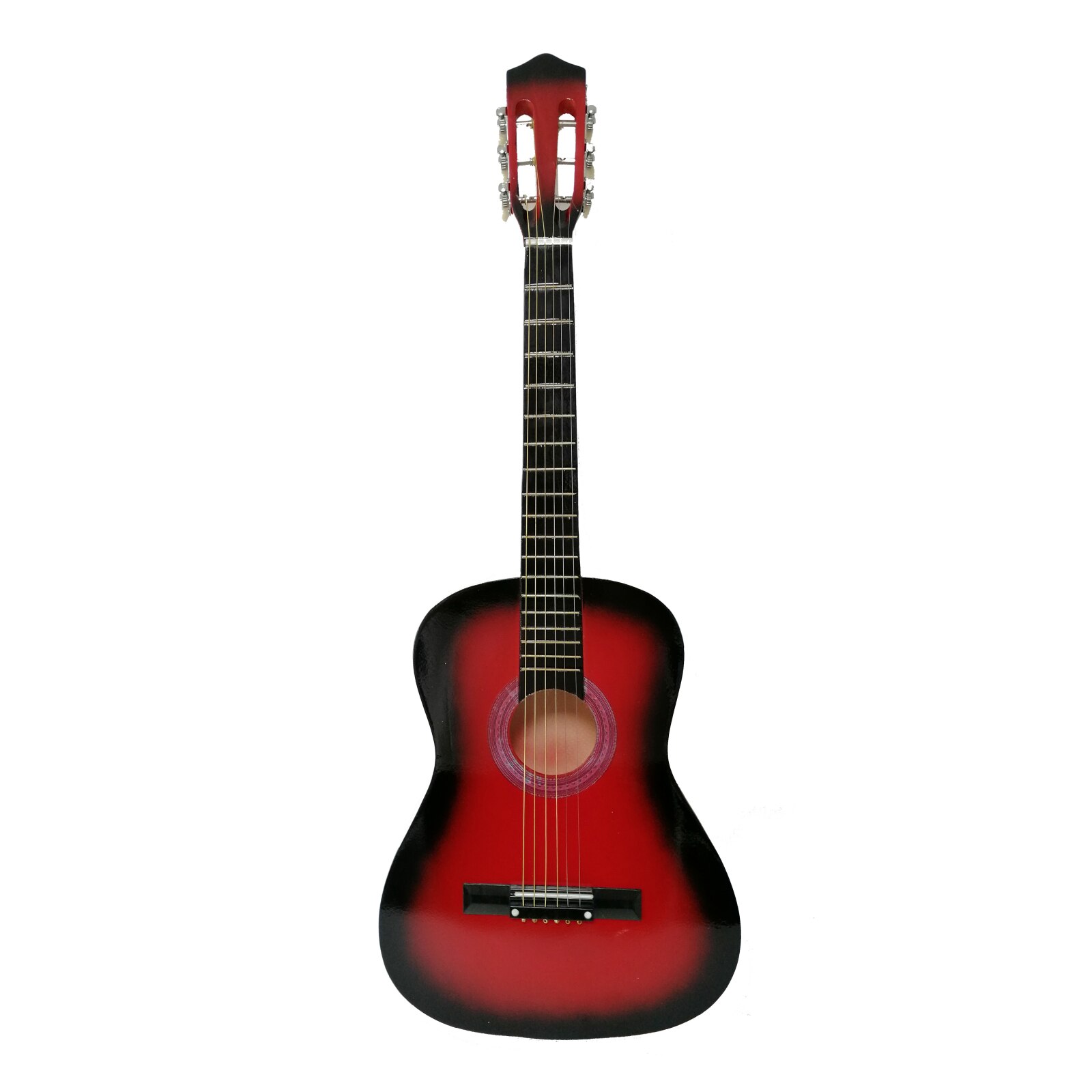 Chitara clasica din lemn 95 cm, Clasic Red - eMAG.ro