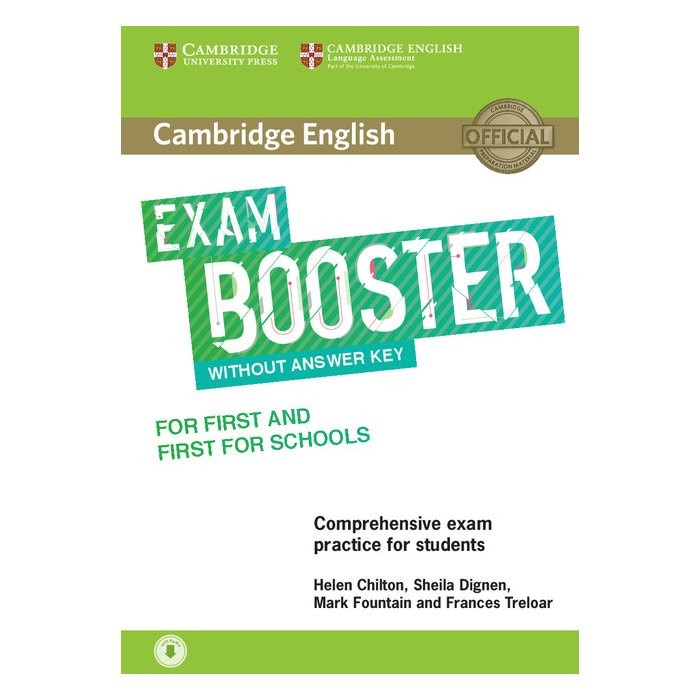 Cambridge English Exam Booster for First and First for Schools without ...
