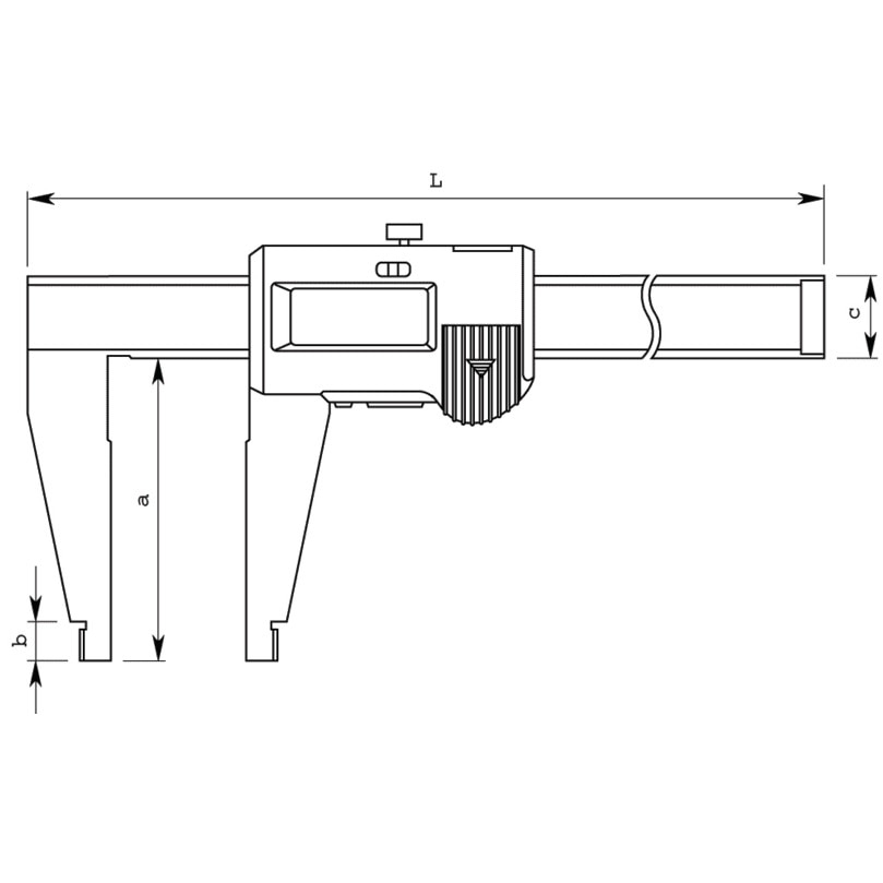 Subler digital Mitutoyo, 0 - 300 mm, cu protectie IP67 - eMAG.ro