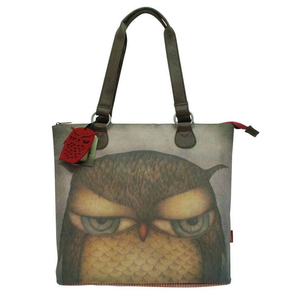 Geanta de umar Eclectic Grumpy Owl - eMAG.ro