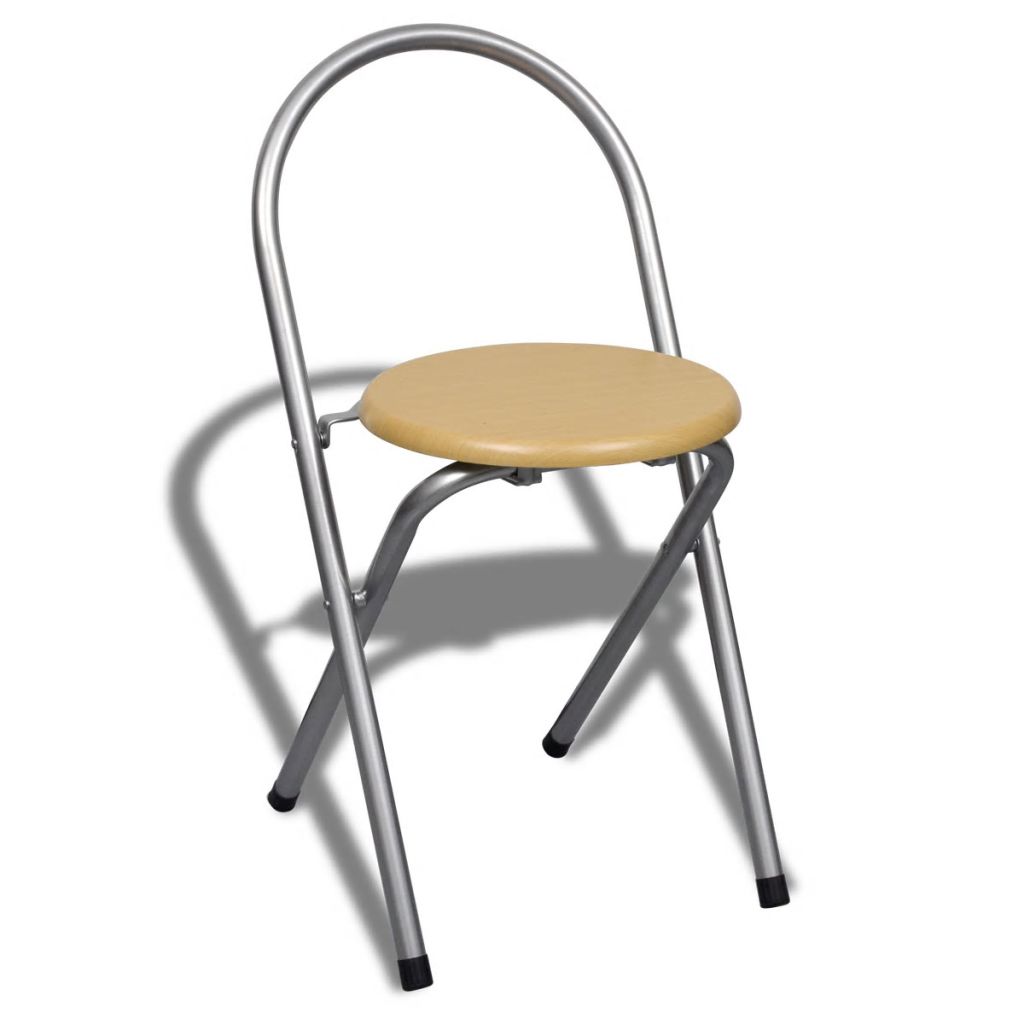 Set mobilier tip bar pliabil pentru micul dejun cu 2 scaune, vidaXL ...