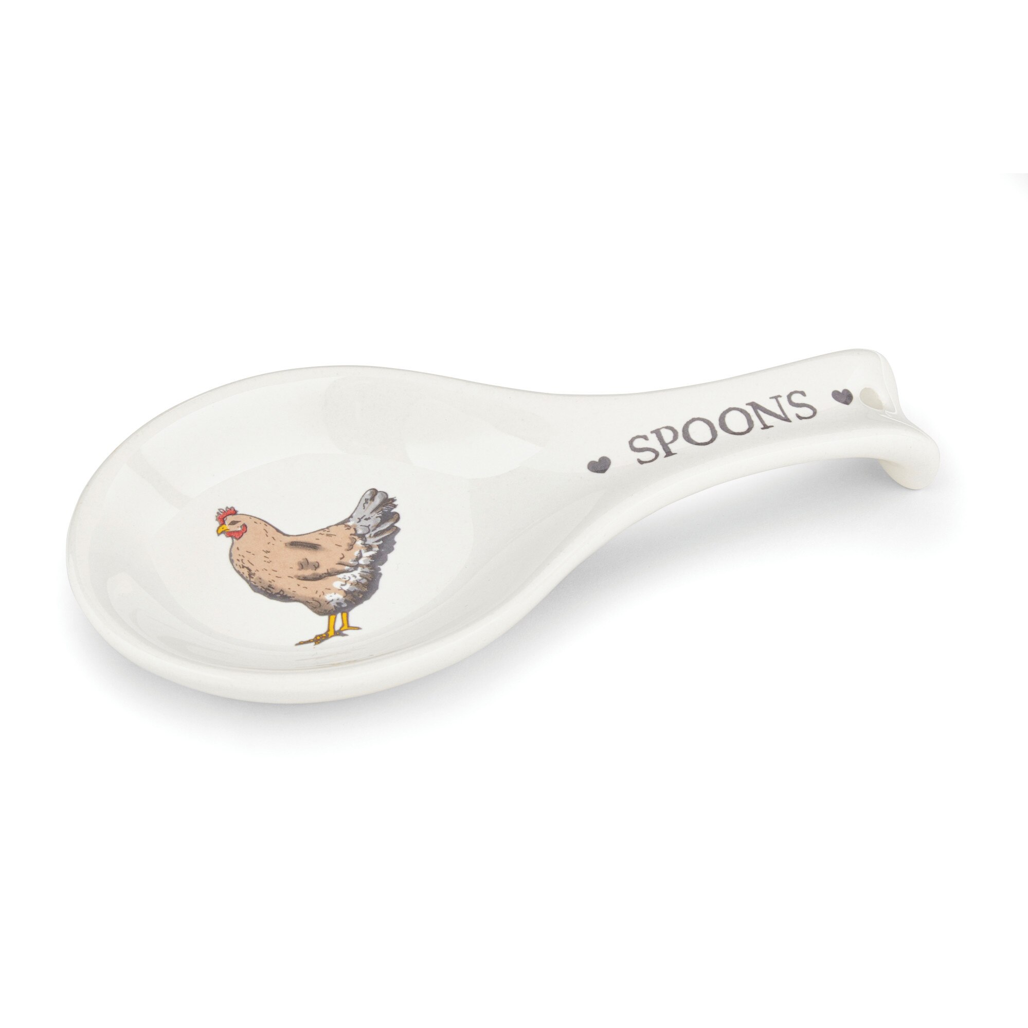 Lingura din ceramica, Cooksmart, Farmers Kitchen, Multicolor - eMAG.ro