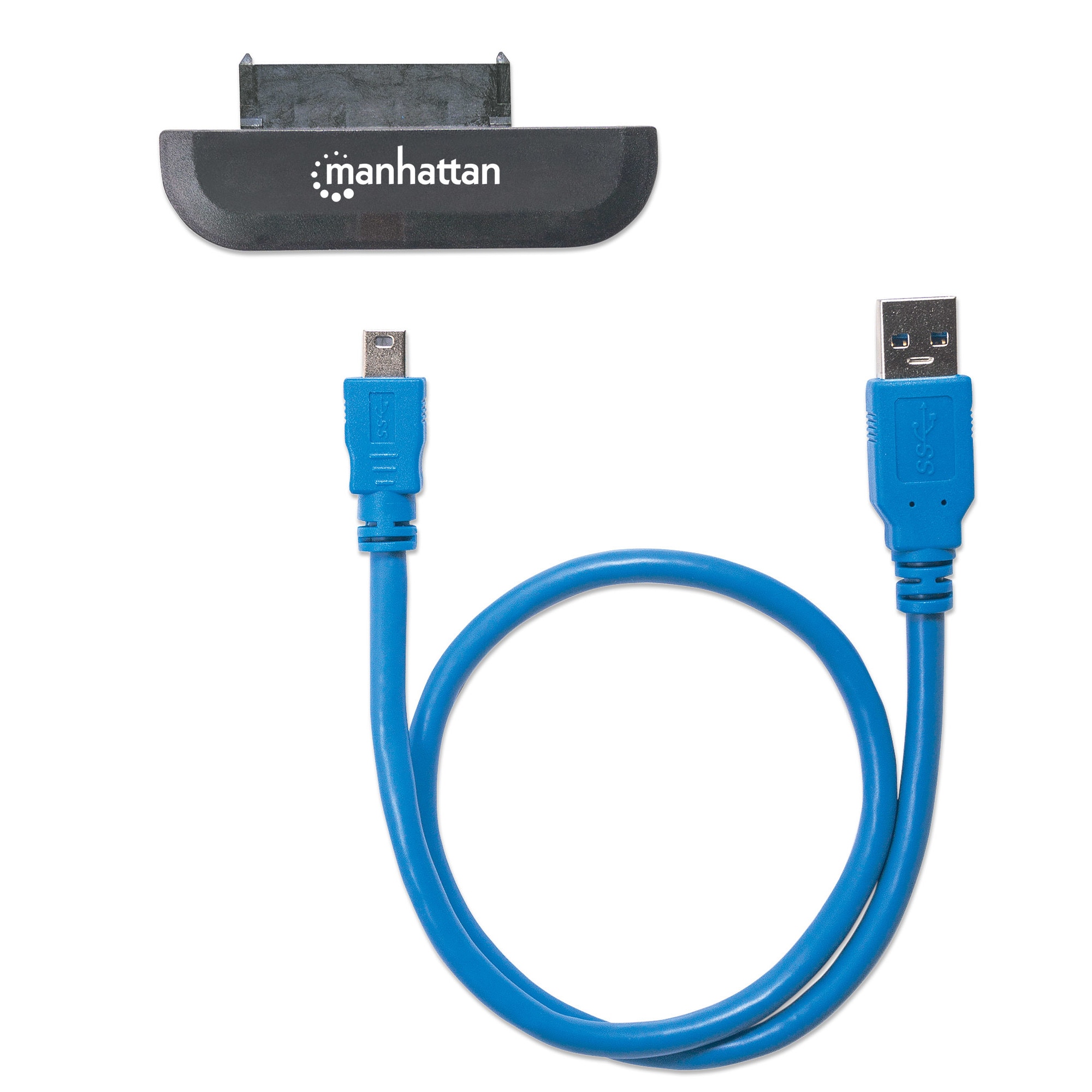 Manhattan 130424 SuperSpeed USB 3.0 - SATA 2.5 "adapter HDD / SSD-hez ...