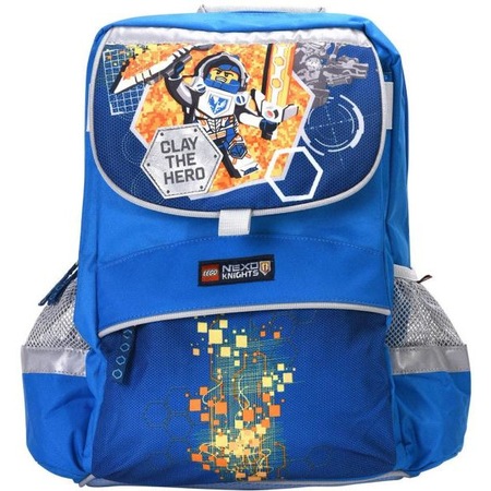 Ghiozdan scoala Starter Plus LEGO Core Line - design bleu Nexo Knights ...