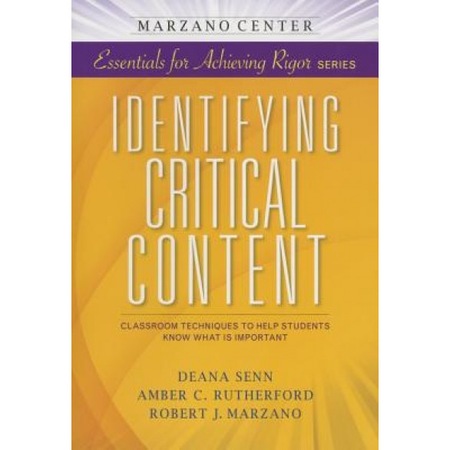 Identifying Critical Content: Classroom Techniques to Help Students ...