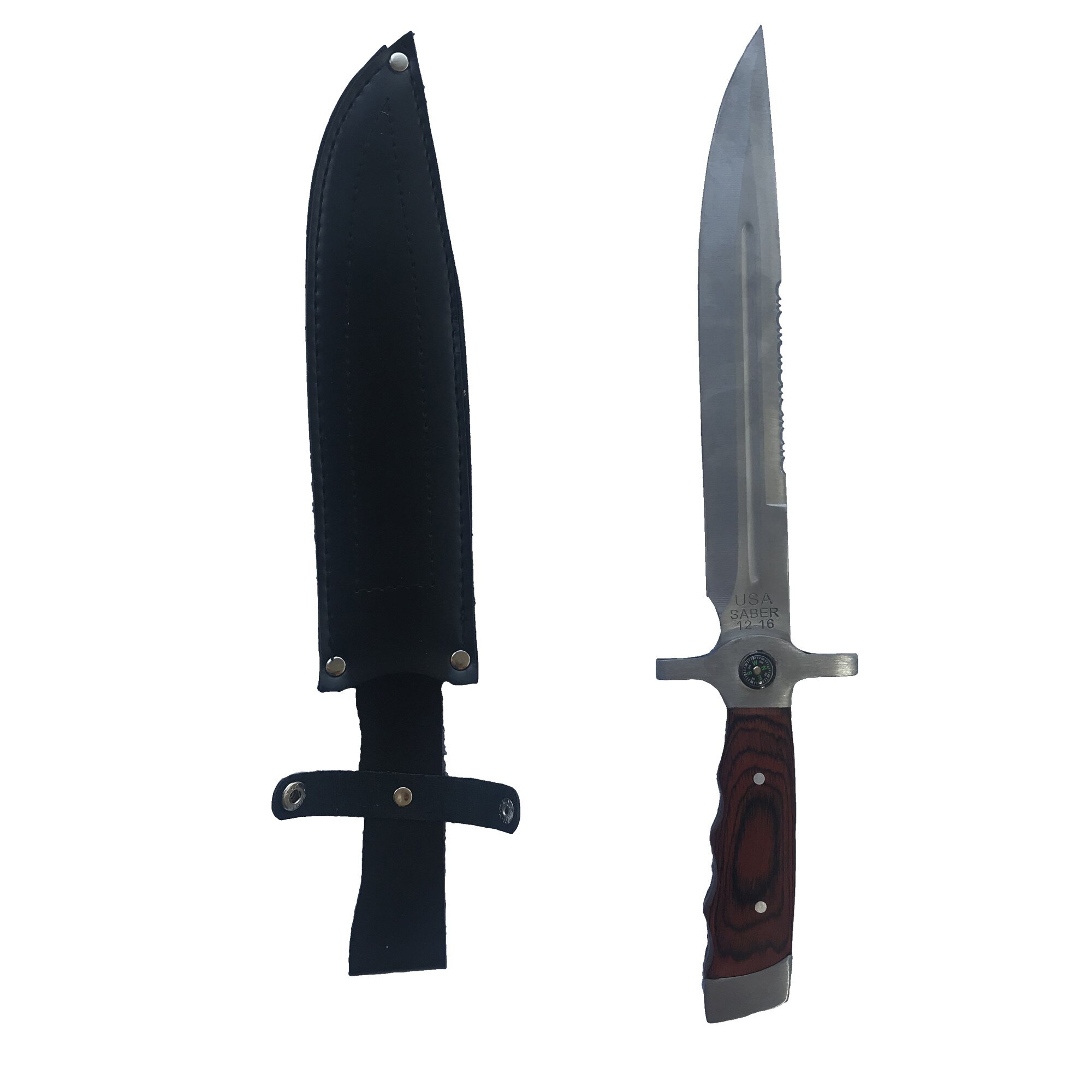 Set Topor Survival-1A, Maner Anti-Alunecare cu Husa Inclusa si Cutit ...