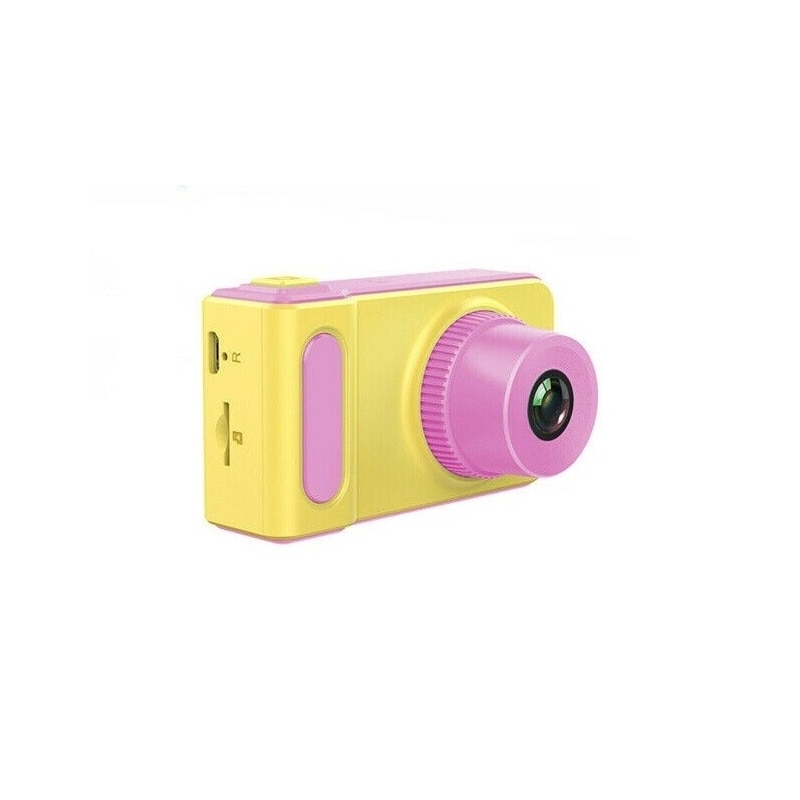 Camera digitala rezistenta la apa pentru copii, Gonga® Roz - eMAG.ro