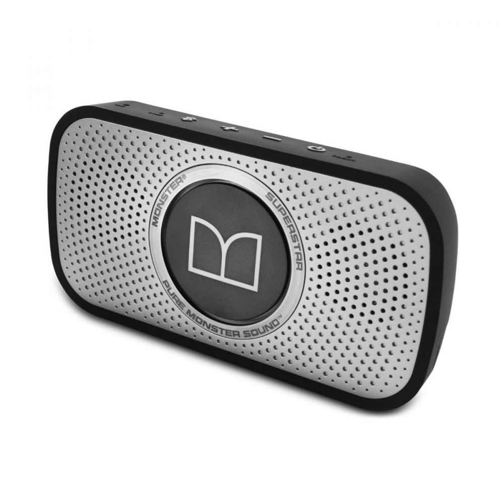 Boxa portabila Monster Superstar, bluetooth, Gri - eMAG.ro
