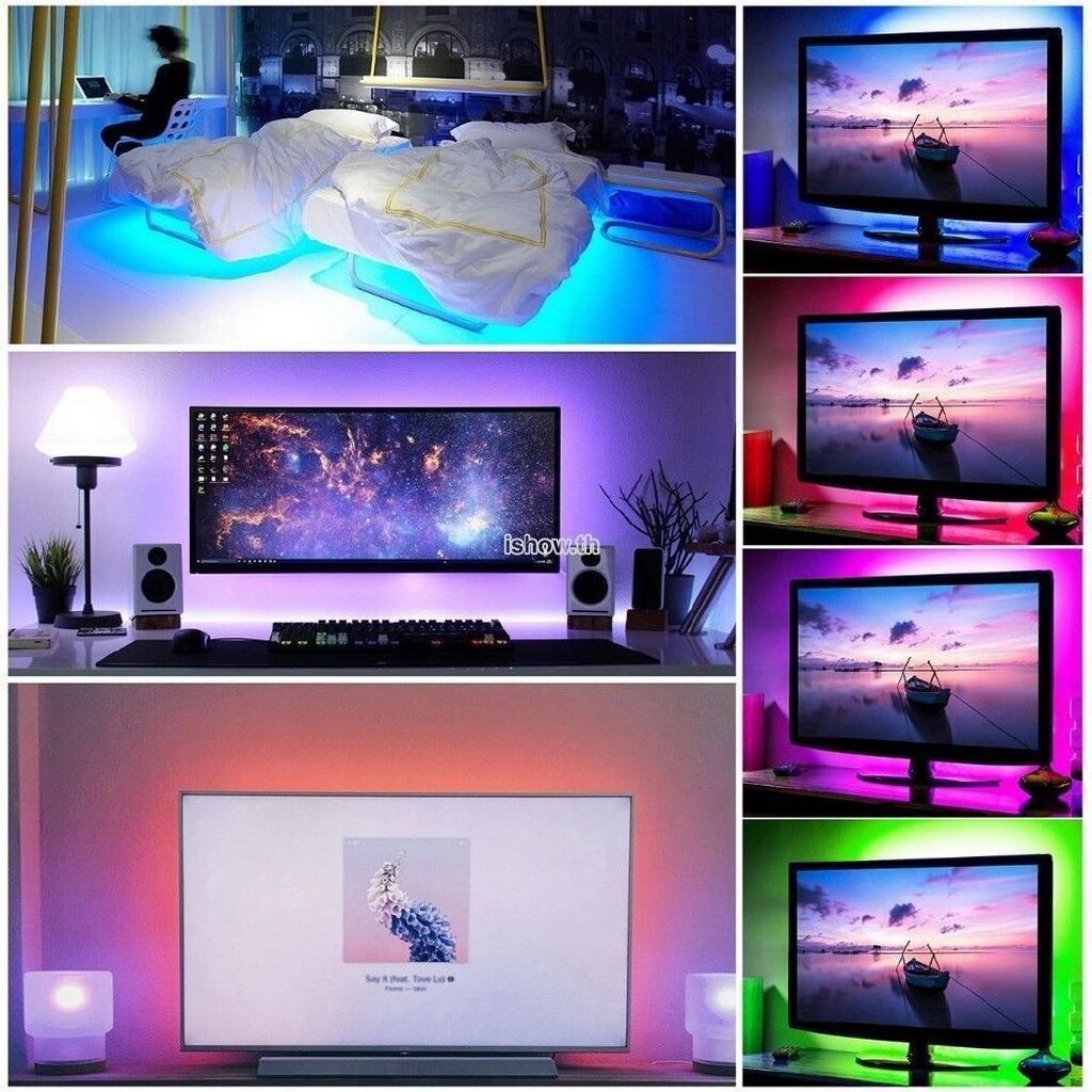 Set Banda LED FLAG LIGHT 2 5 M RGB Multicolor EMAG ro