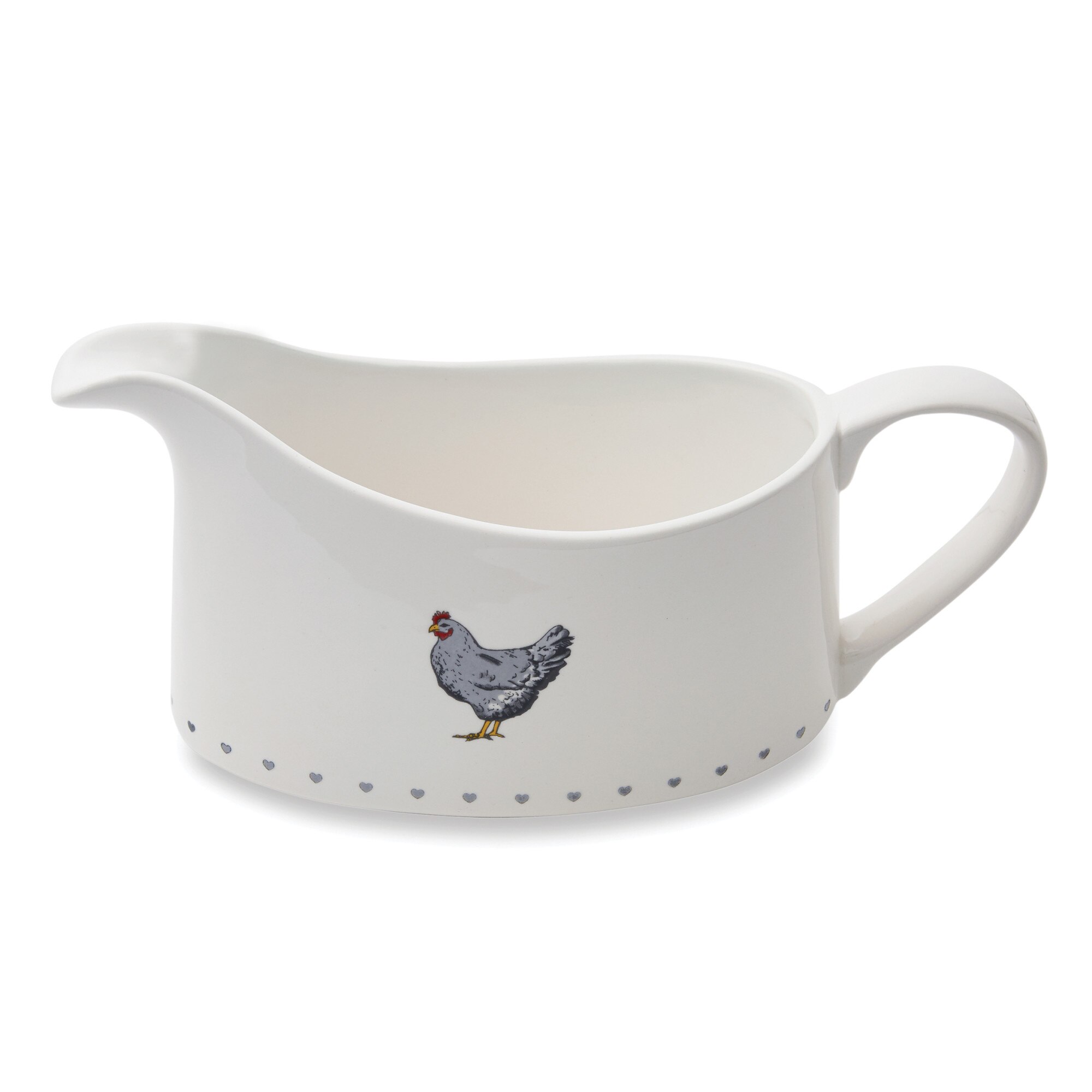 Ceainic Cooksmart Farmers Kitchen Gravy Boat, Alb, Ceramica, 250 ml ...