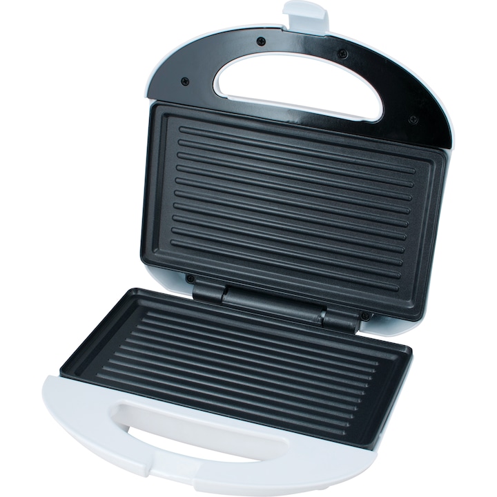 Sandwich maker Heinner SM-K750W, 750 W, placi antiadezive fixe tip ...