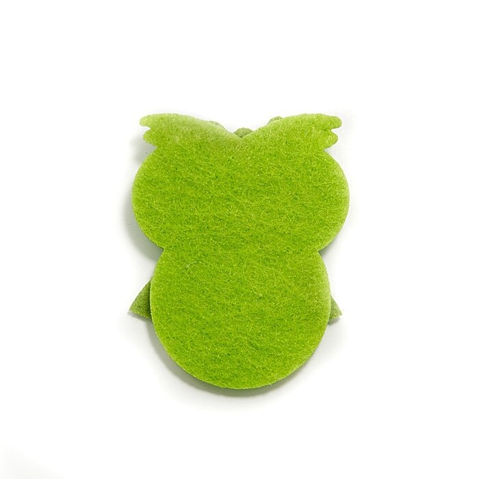 Figurina fetru - bufnita verde, 5 cm - eMAG.ro