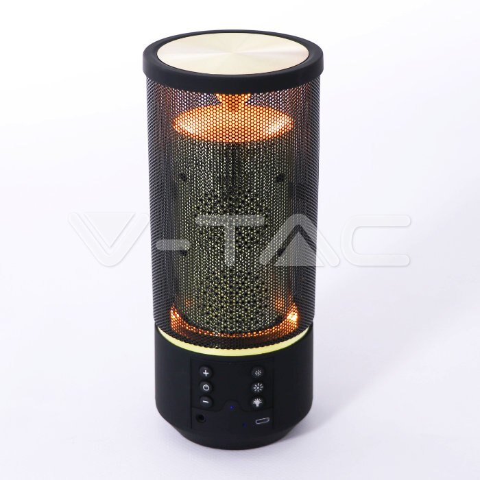 Boxa LED portabila cu bluetooth, V-TAC, 6 trepte de lumini, 1200mAh ...