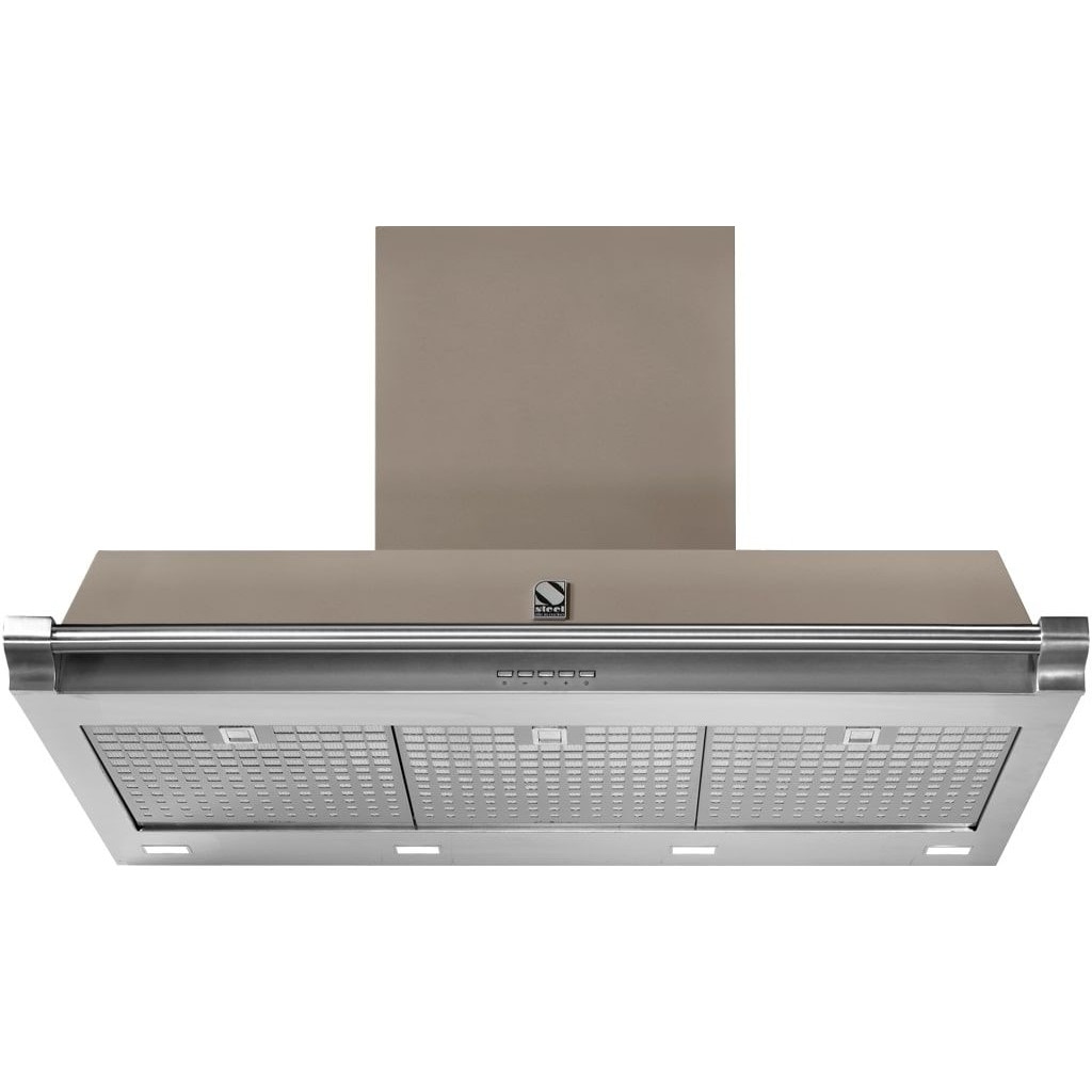 Hota decorativa STEEL Ascot 90, 90 cm, 1 motor, 4 viteze, 900 m3/h ...