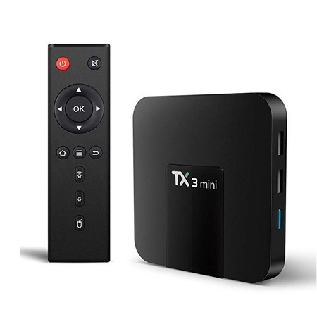 Mини PC TV Тонколона TX3 Android 7.1 1GB RAM 8 GB ROM Procesor Quad ...
