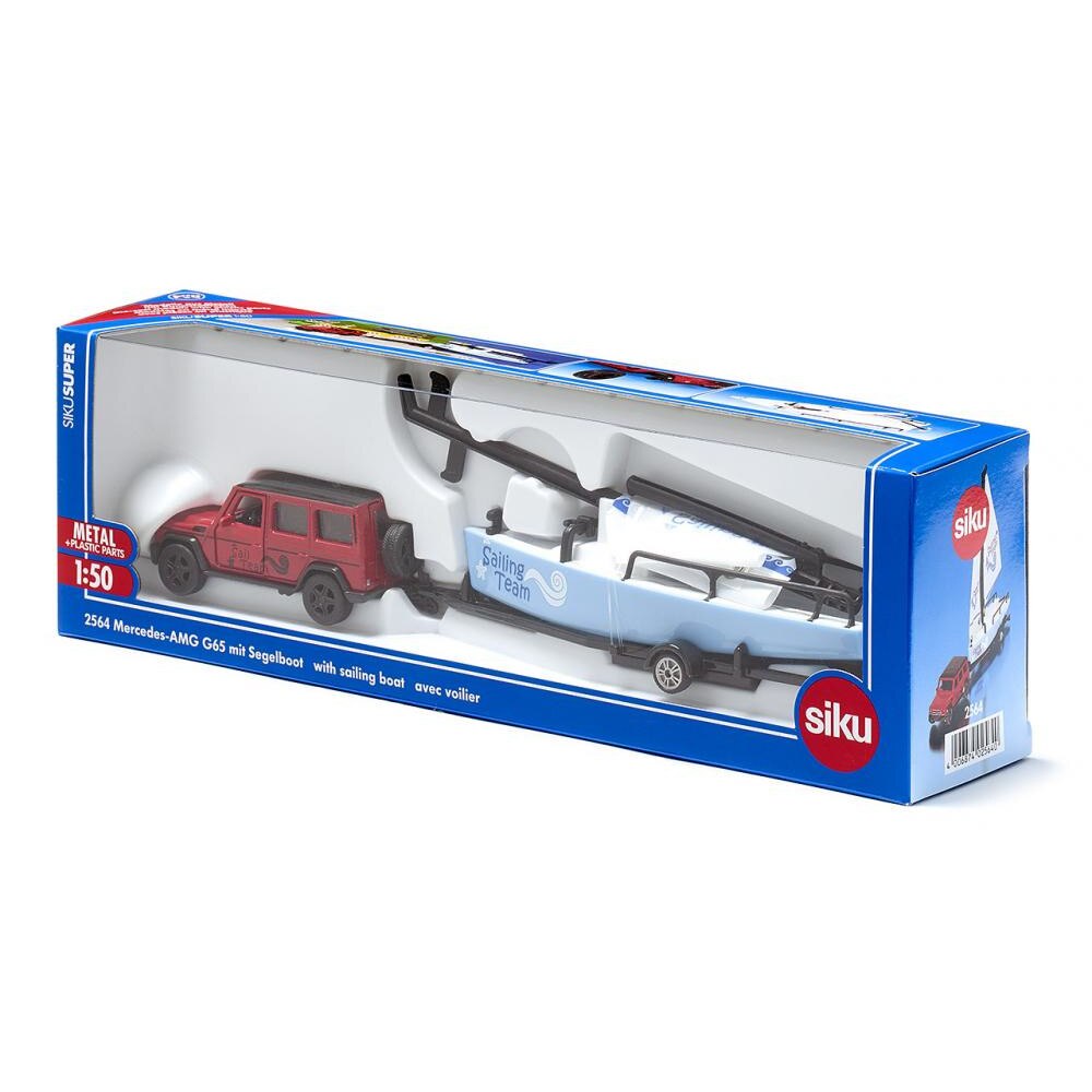 Suv Mercedes G cu yaht Siku1:50 - eMAG.ro