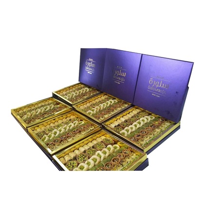 Baclava sallouraoglu, 1kg, Dubai, asortata, cutie - eMAG.ro