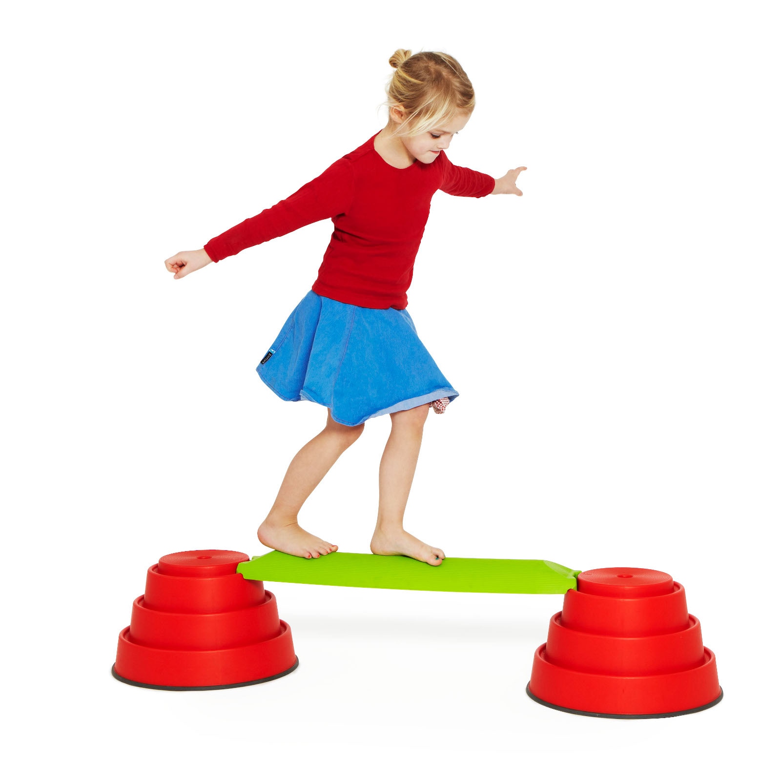 Traseu psihomotric de echilibru - GRINDA CURBATA - eMAG.ro