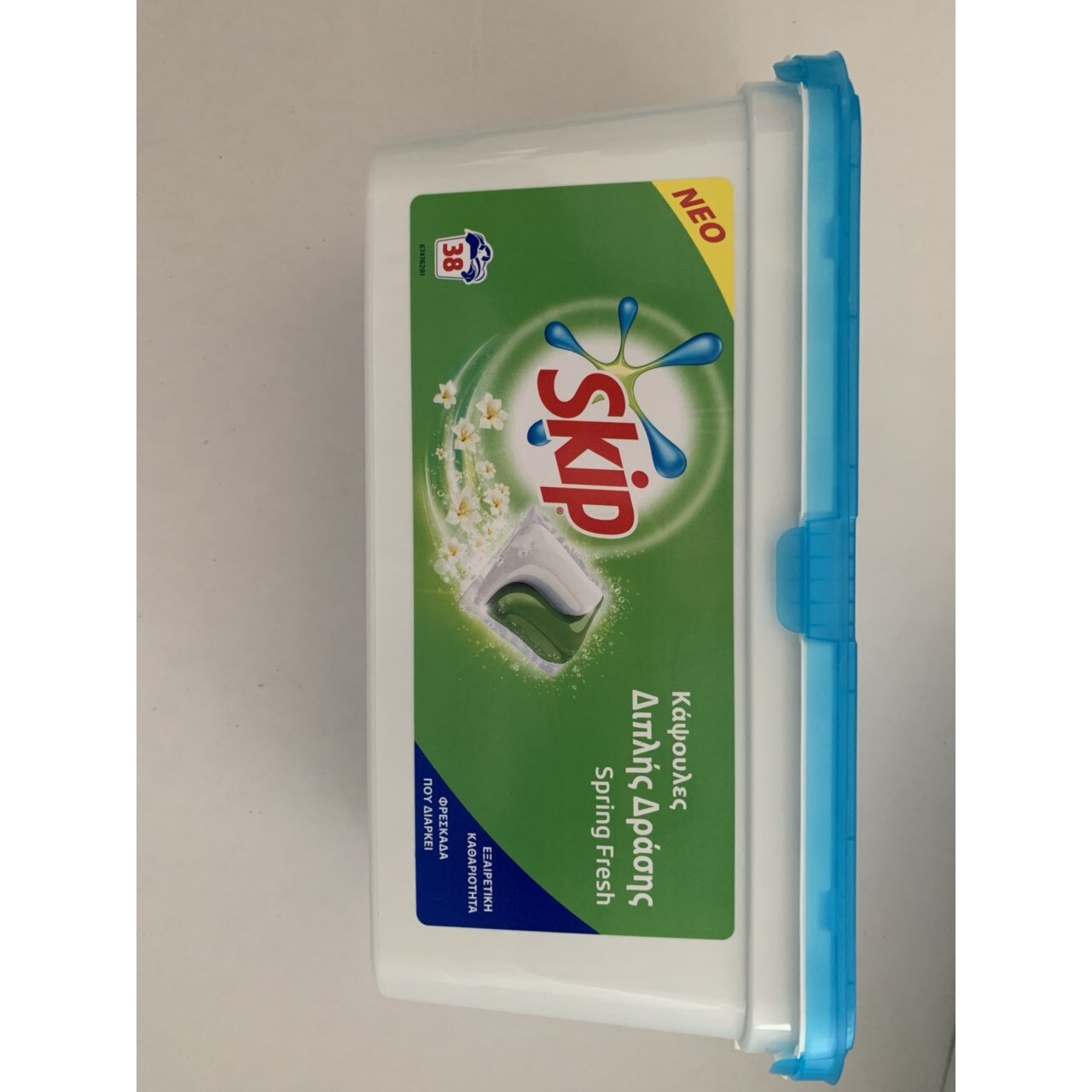 Капсули за пране Skip Spring Fresh 38 бр Emag Bg
