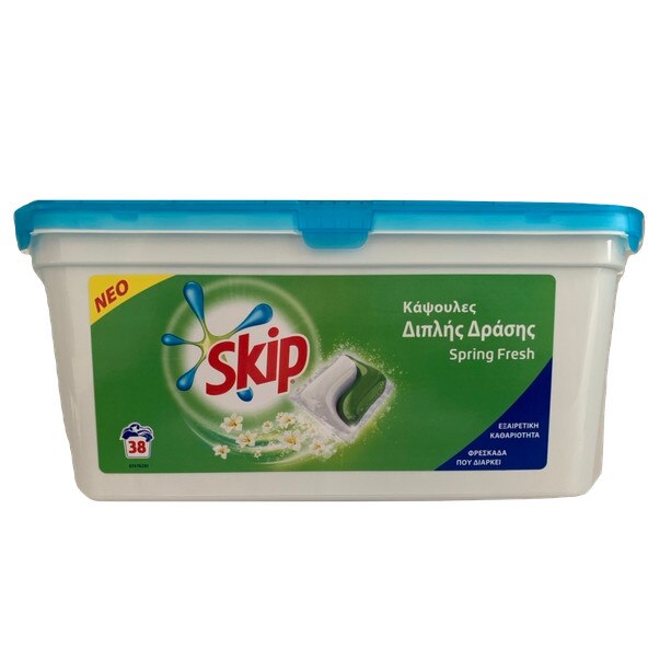 Капсули за пране Skip Spring Fresh 38 бр Emag Bg