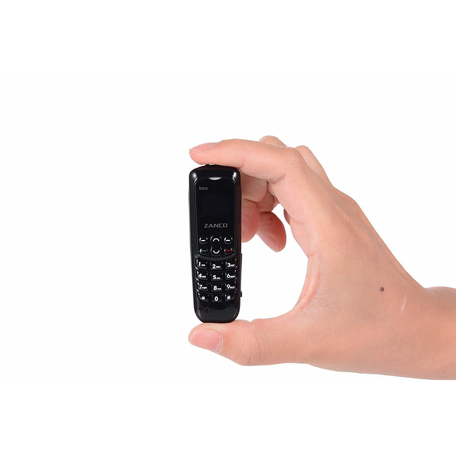 Телефон mini ZANCO bee ,черен, Без меню на български - eMAG.bg