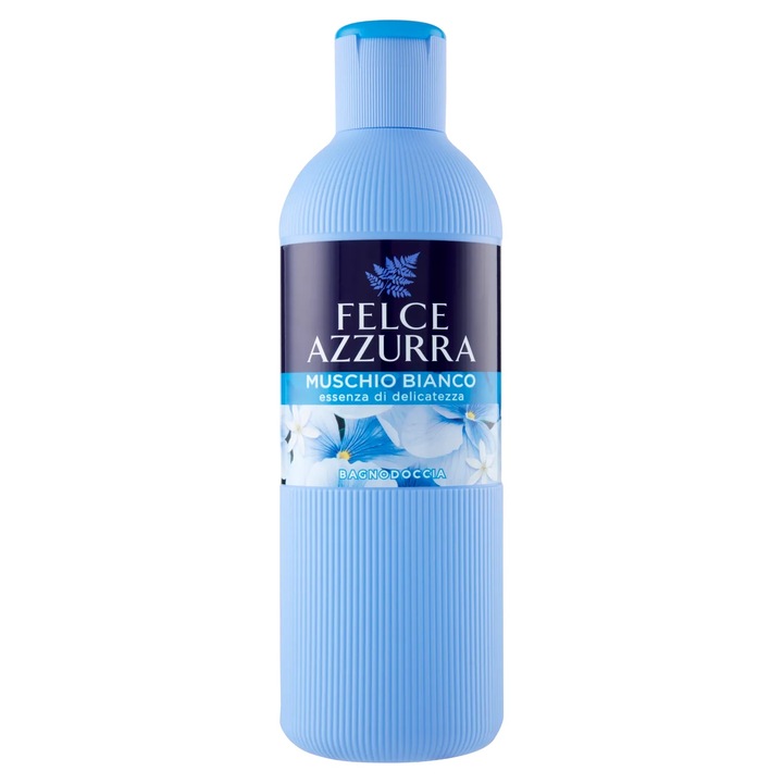 Gel de dus Felce Azzurra Mosc Alb, 650 ml - eMAG.ro
