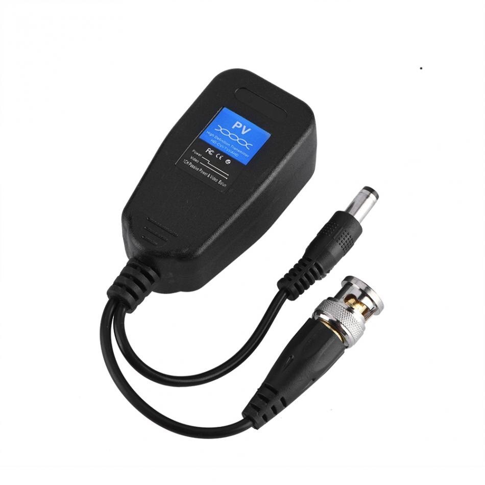 Set 2 Adaptori CCTV video balun pe cablu UTP RJ45 compatibili HD-CVI ...