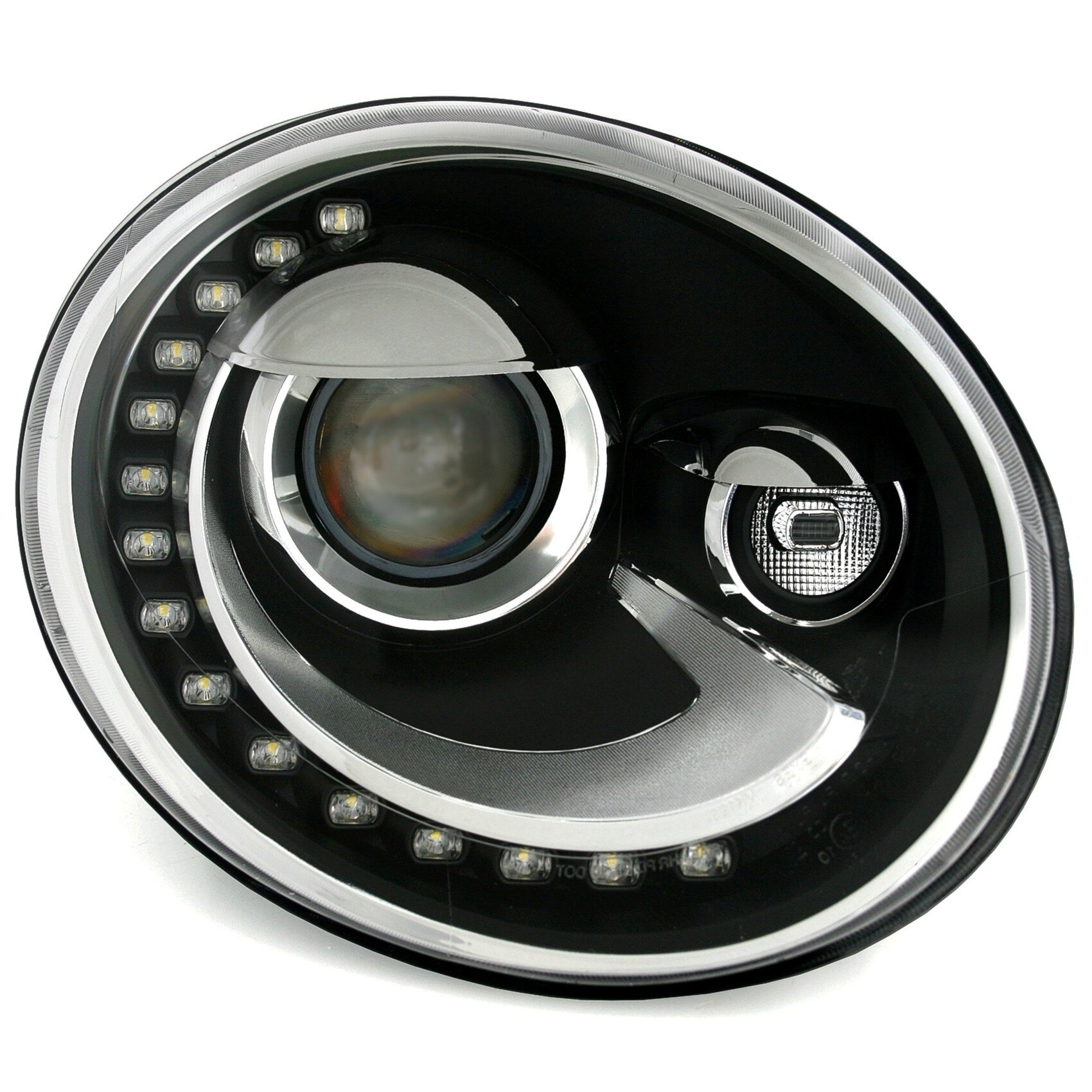 Faruri LED DRL compatibil cu VW Beetle (2013-up) Negru - eMAG.ro