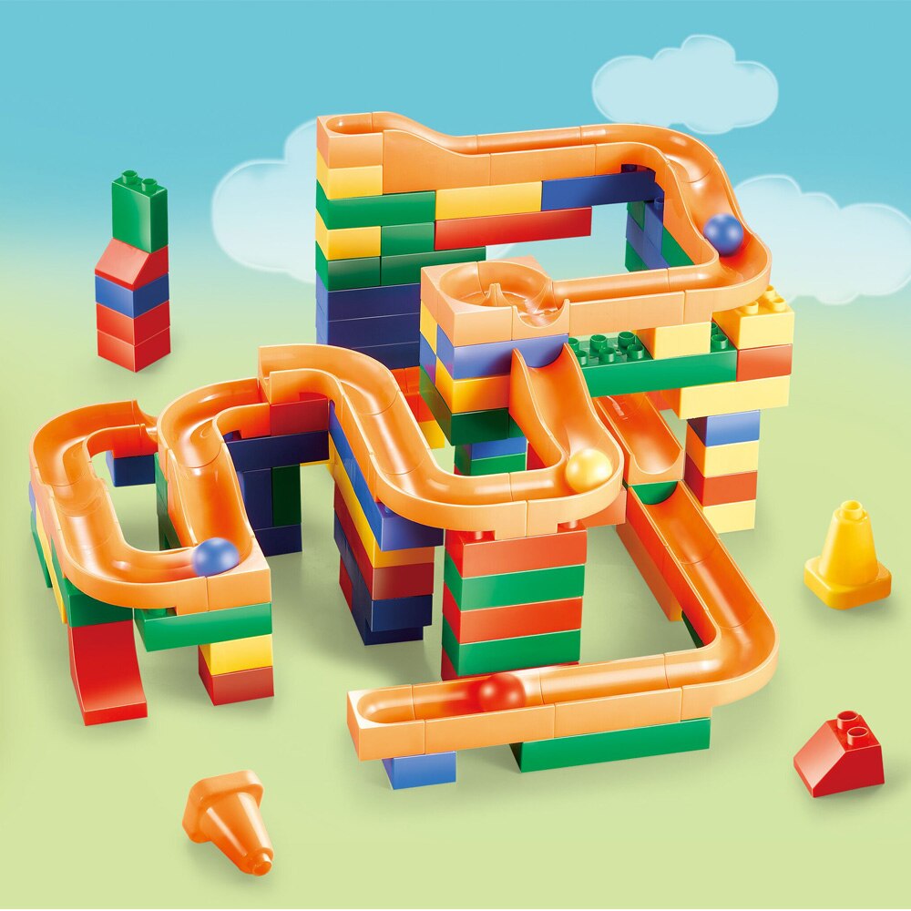 Set joc de constructie din cuburi pentru copii, 139 piese, L16-11 - eMAG.ro
