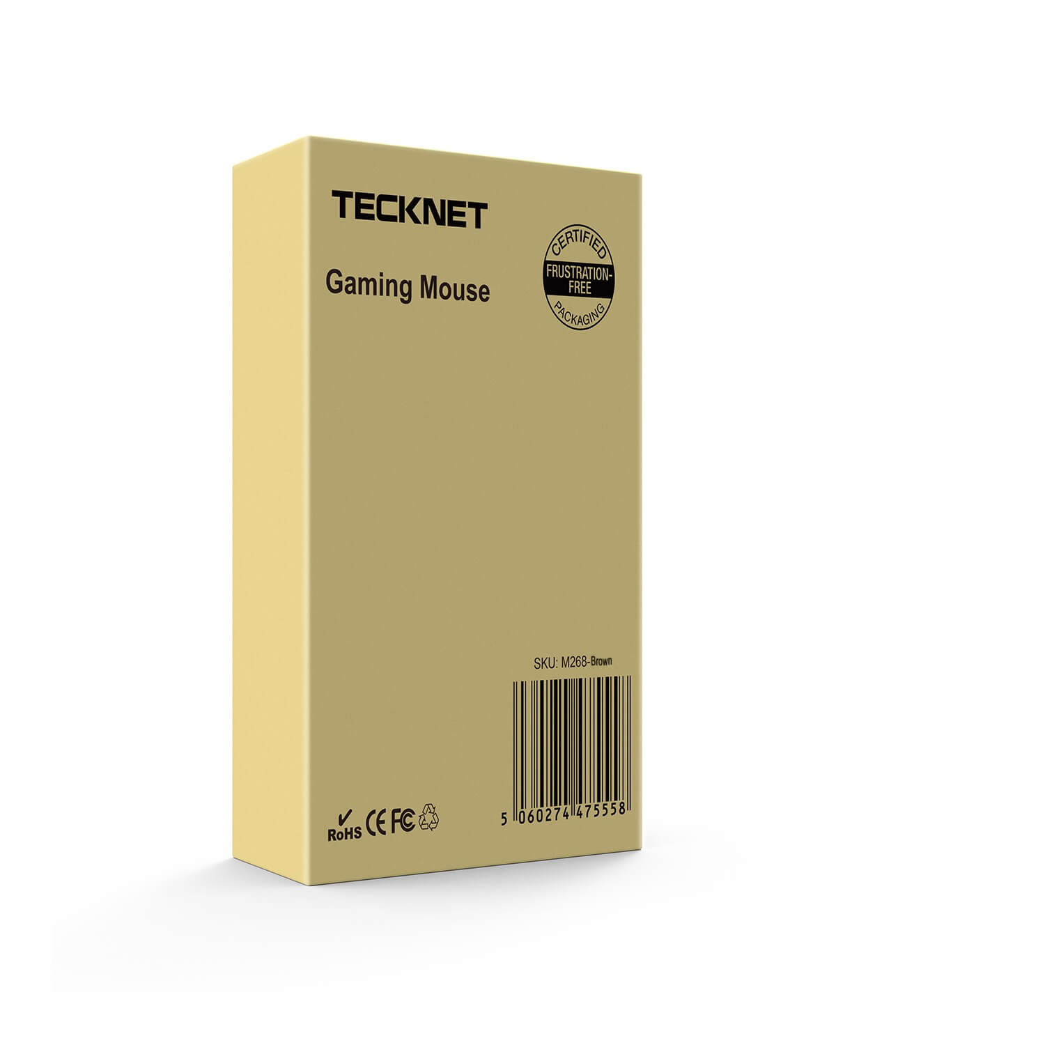 TeckNet M268 Raptor Gaming Mouse, 2000 DPI - геймърска мишка (за Mac и ...