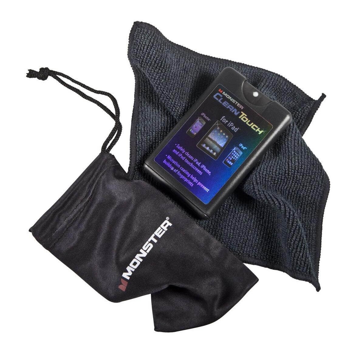 Monster Clean Touch Cleaning Set - антибактериален спрей и кърпичка за ...