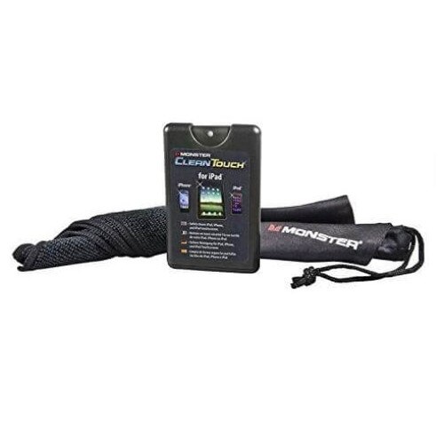 Monster Clean Touch Cleaning Set - антибактериален спрей и кърпичка за ...