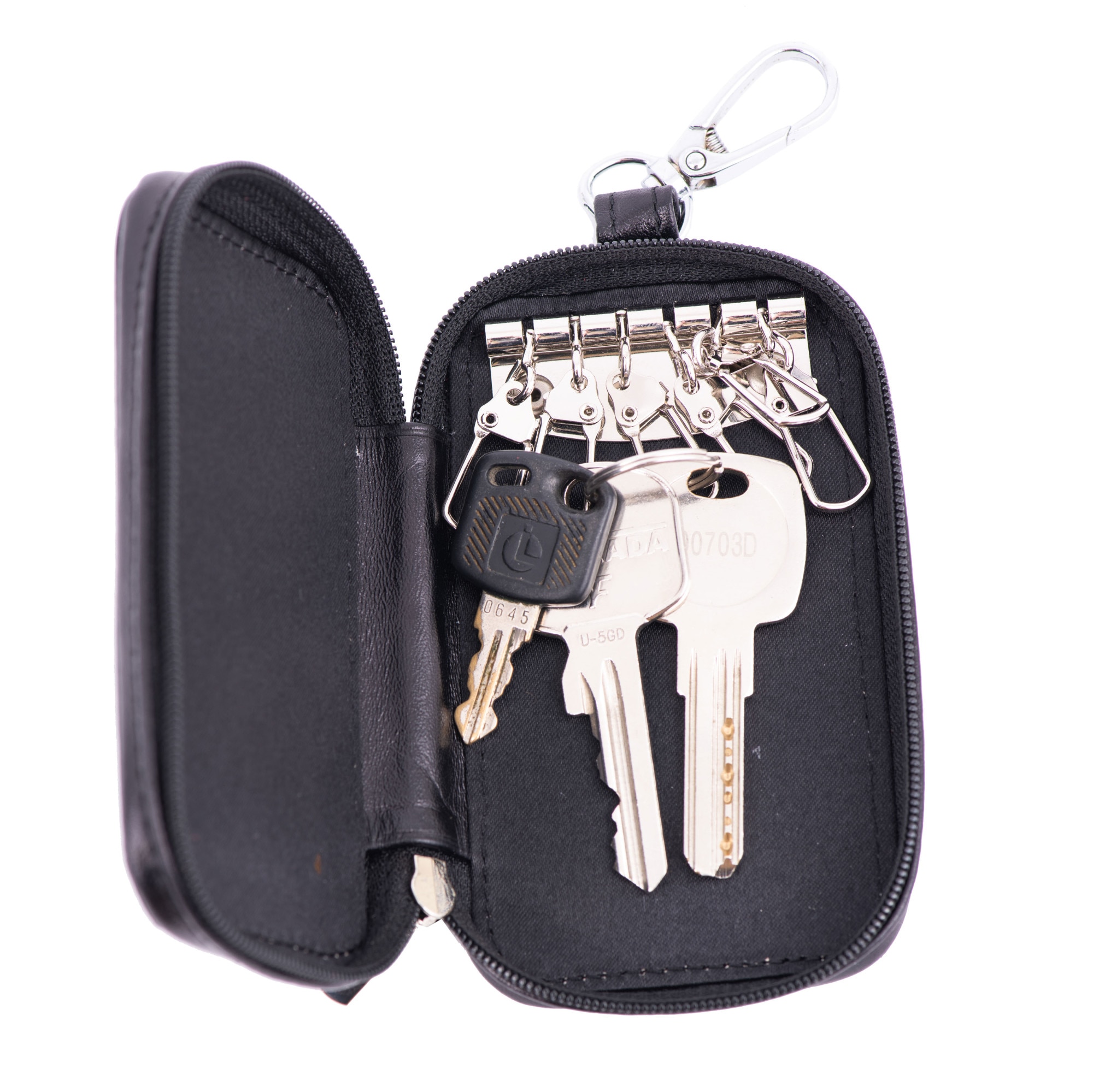 Port chei piele naturala,Toro Nero, Port-a- key black - eMAG.ro