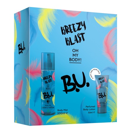 Set BU Breezy Blast, Dama: Body Mist, 200 ml + Lotiune Corp, 50 ml ...