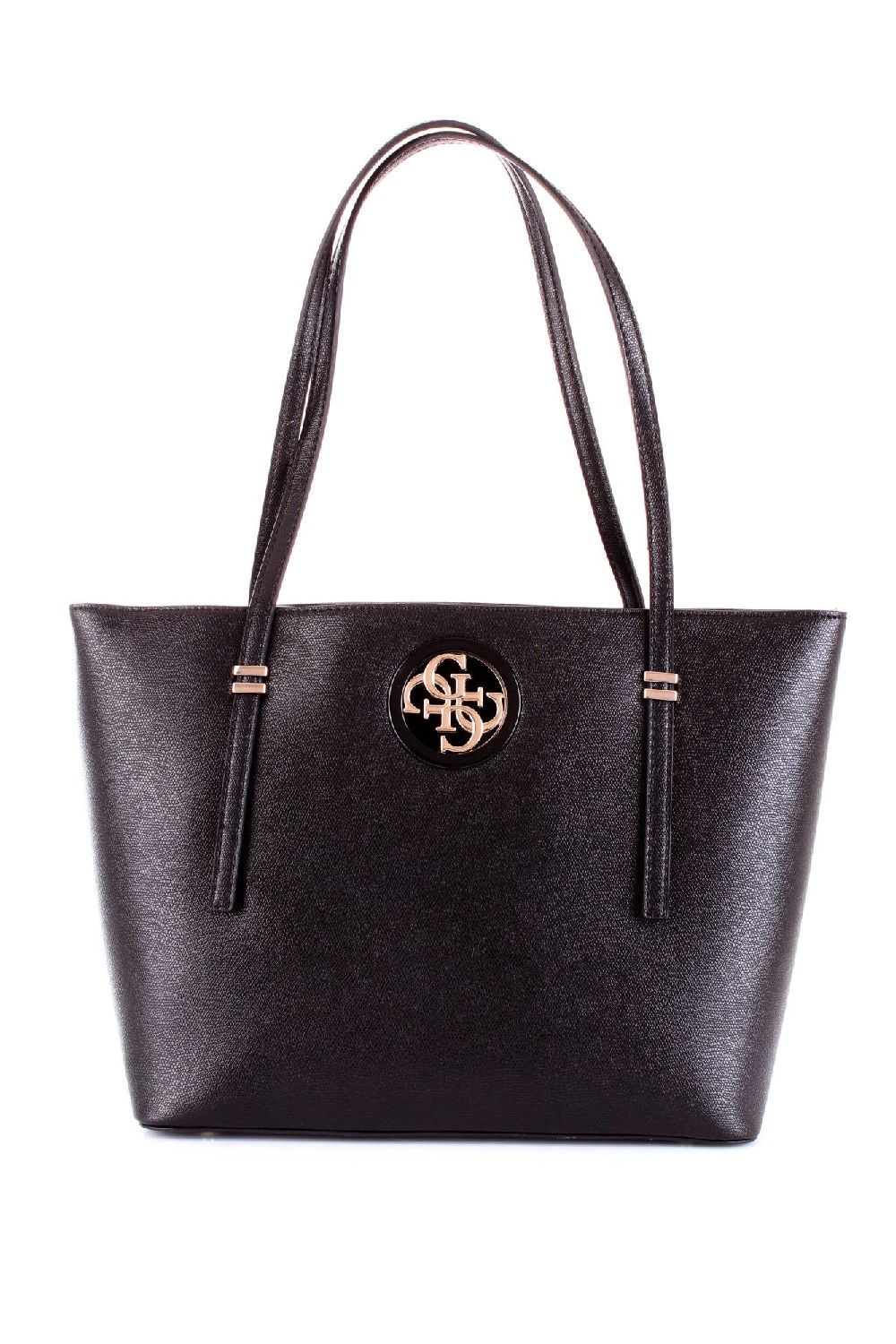 Geanta shopper dama, Guess, Negru, HWVG7186230BLACK, ONE SIZE - eMAG.ro